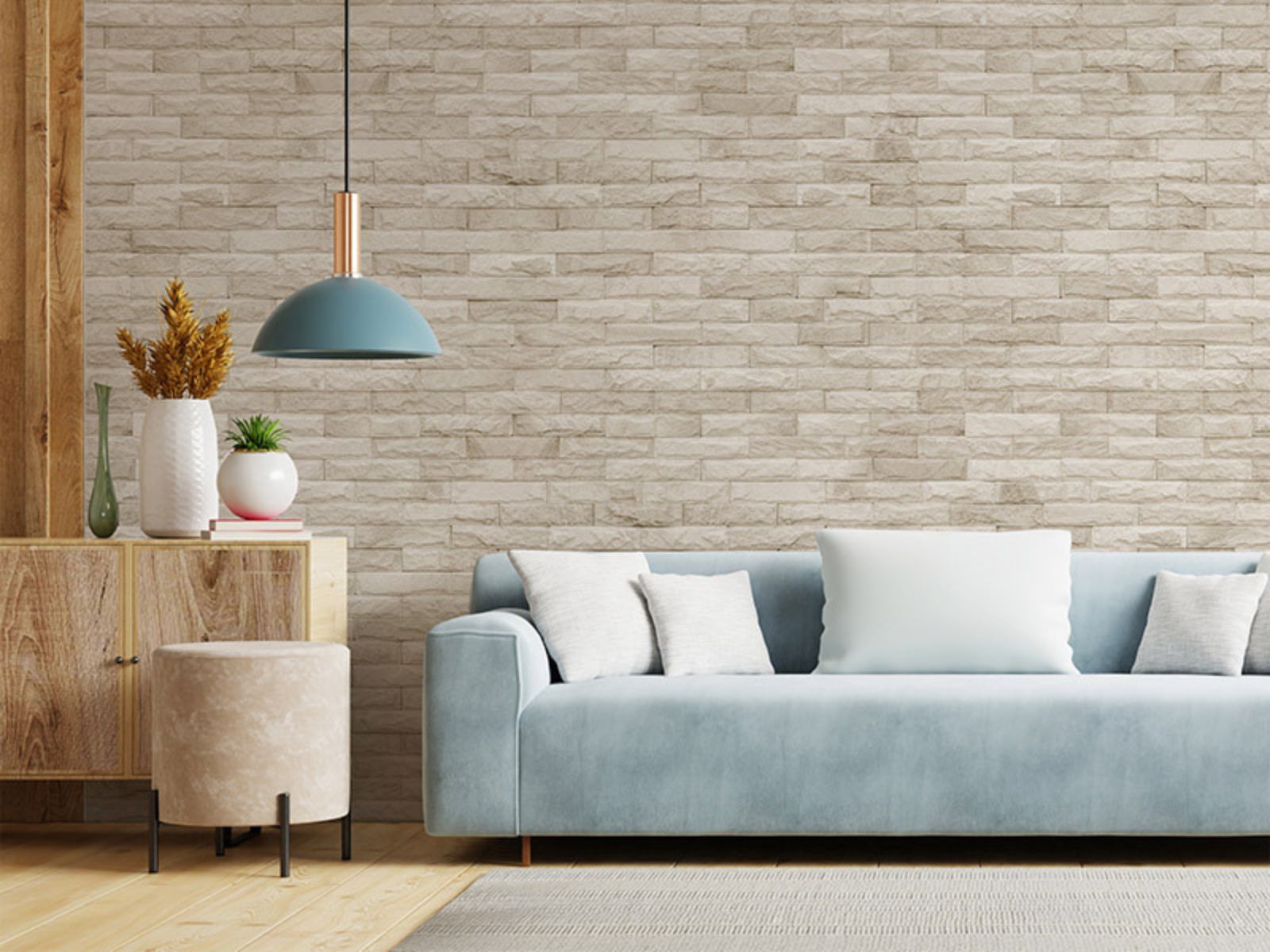 Paredes de ladrillo, la última tendencia - Blog Printodecor