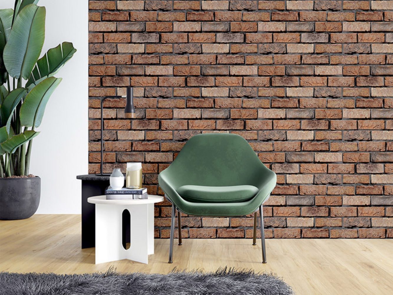 Paredes de ladrillo, la última tendencia - Blog Printodecor